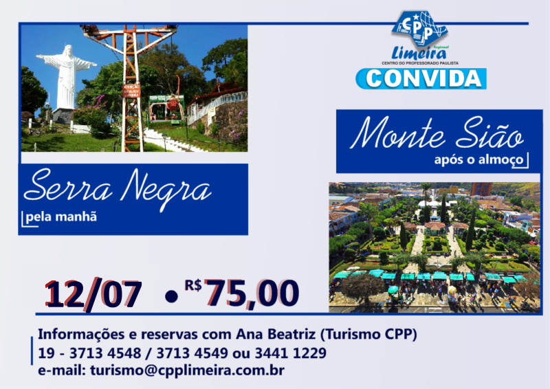 16.06.2016 – CONVIDA – MONTE SIÃO – CPP Limeira