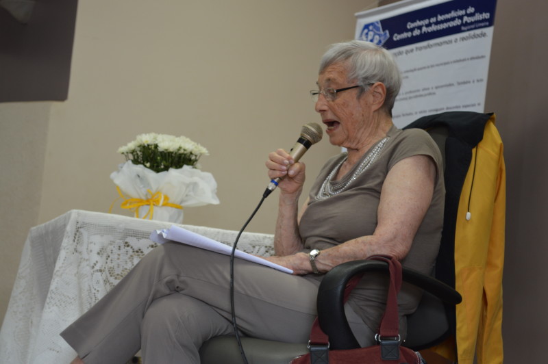 História viva: Nanette Blitz Konig ministrou palestra na sede de campo do CPP-Limeira – CPP Limeira